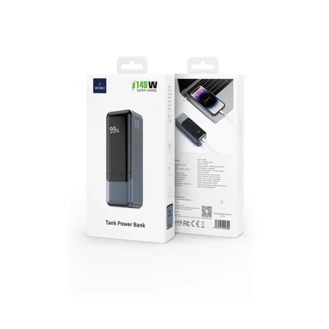 WiWU 27000mAh Large Capacity Tank Series 145W Laptop Power bank Wi-P010 ...